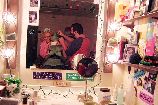 Broadway.com | Photo 21 of 21 | Seasonal Snapshots: Backstage at Wicked